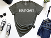 Beast Coast Shirt • Muscle Tee – The Shirt Republic