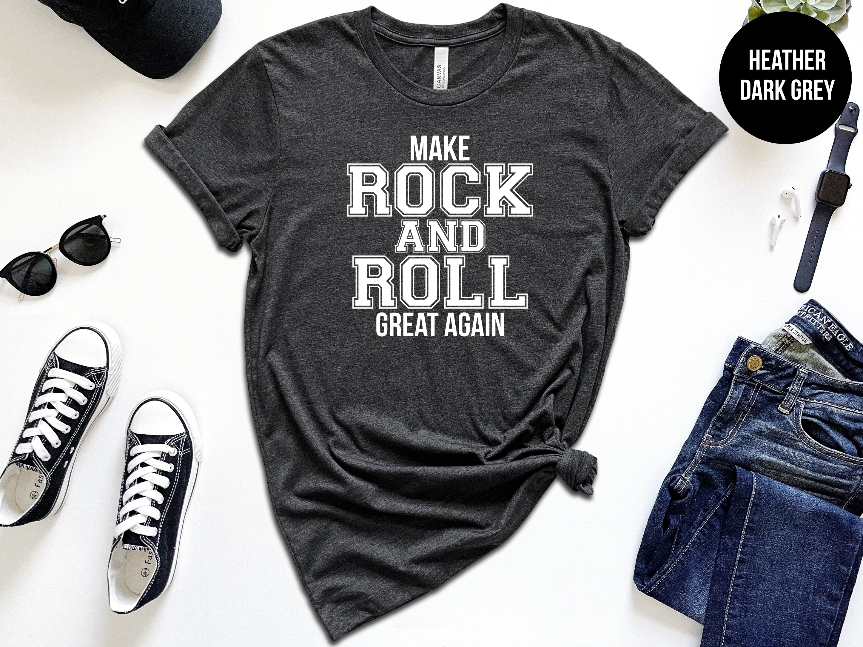 Make Rock and Roll Great Again • Rock n' Roll Tee – The Shirt Republic