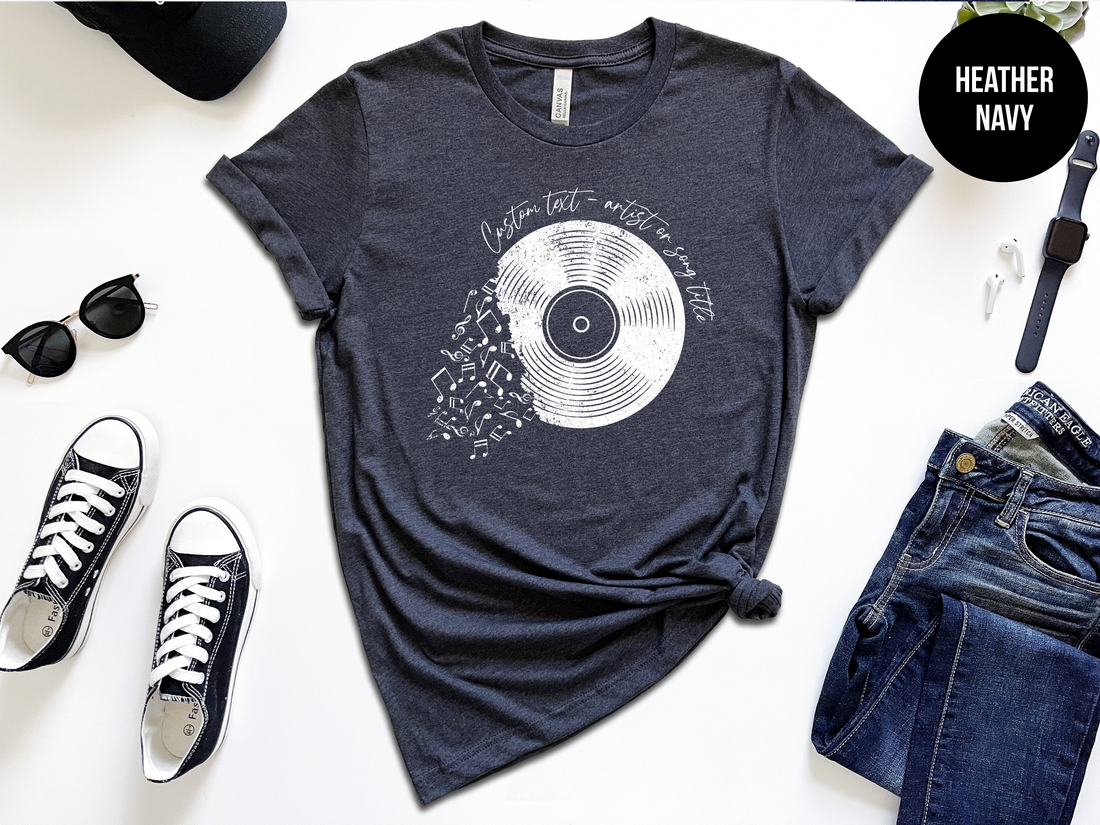 Custom Song Lyrics Shirt • Personalized Music Tee – The Shirt Republic