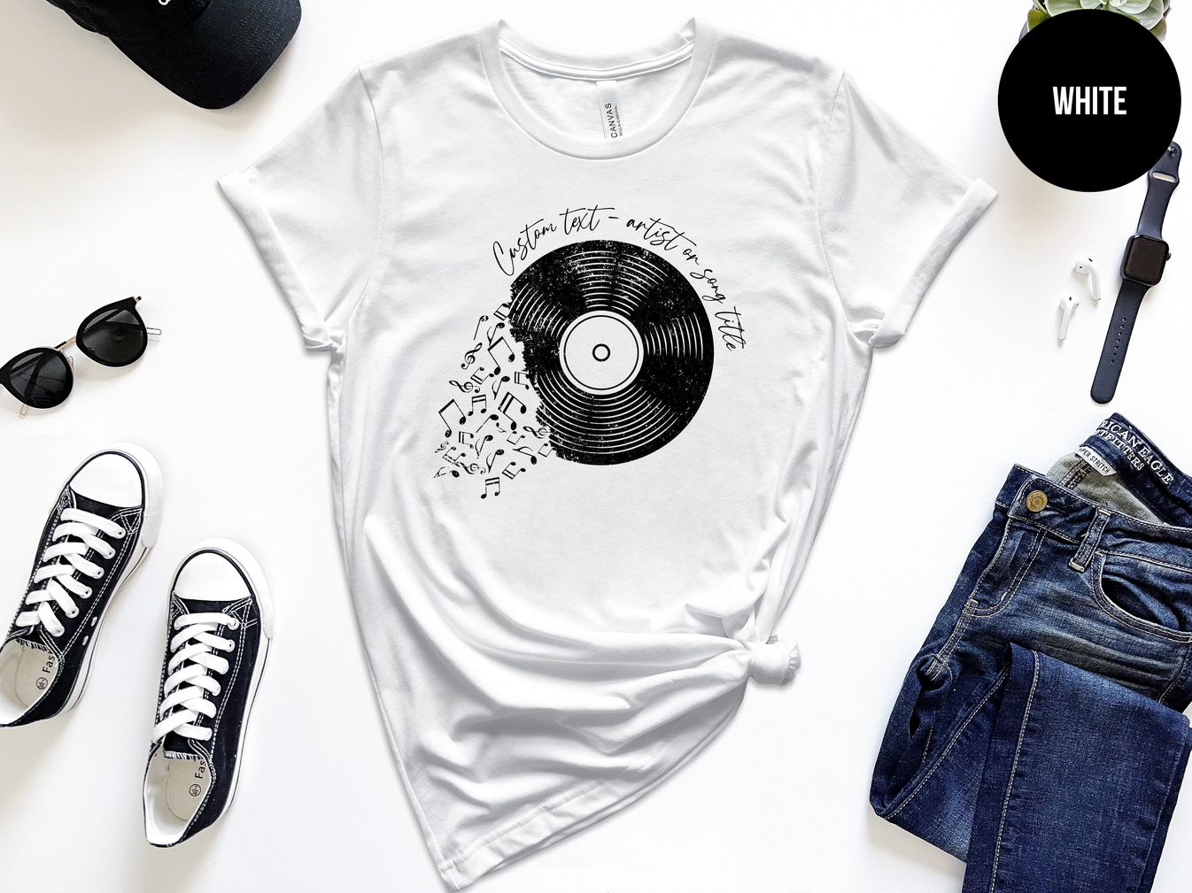 Custom Song Lyrics Shirt • Personalized Music Tee – The Shirt Republic