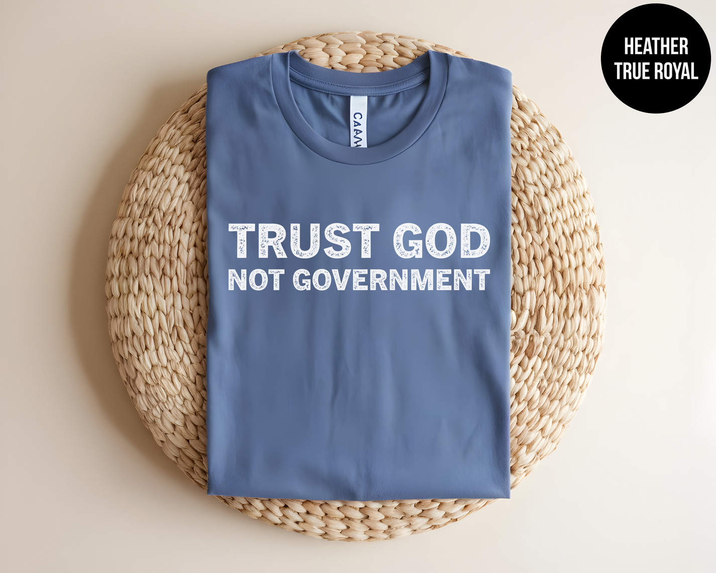 Trust God Not Government • Funny Christian Shirt – The Shirt Republic